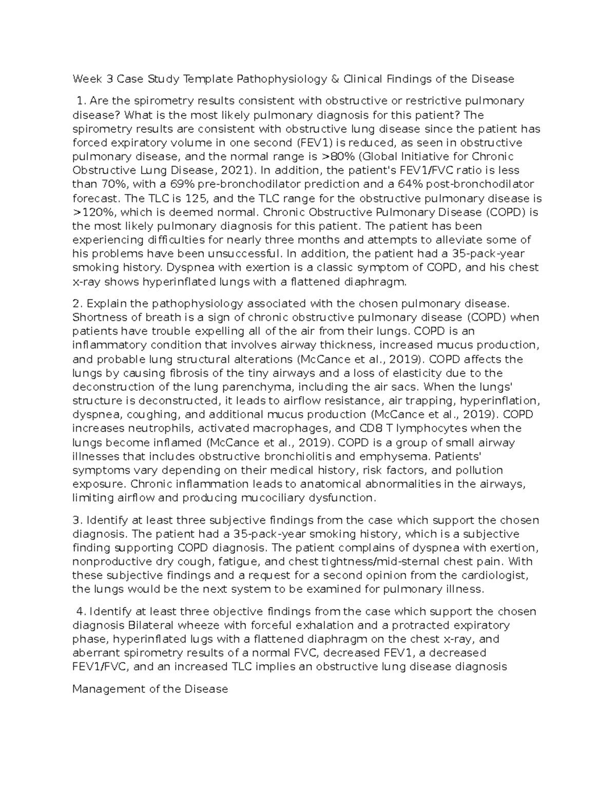 Rough work for week 3 - assignment - Week 3 Case Study Template ...