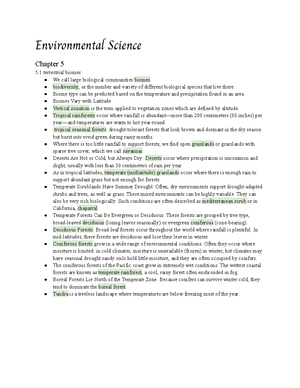 Environmental Science 11 - Environmental Science Chapter 11 11 Water ...