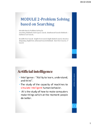 01 Introduction to Artificial Intelligence - _RC Chakraborty, myreaders ...