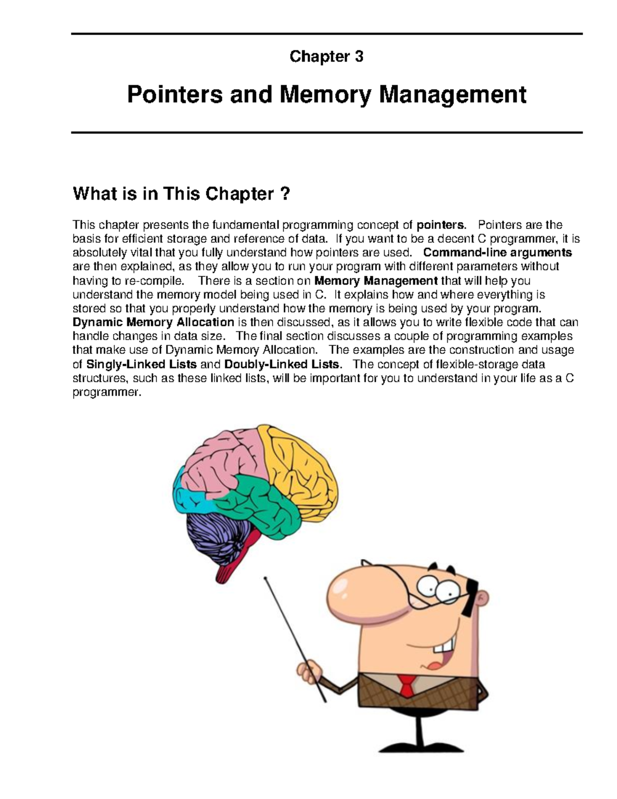 COMP2401 Ch3 Pointers And Memory Management - Chapter 3 Pointers and ...
