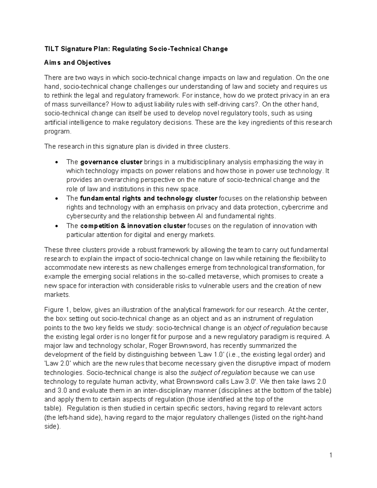 TLS - Signature Plan TILT- june 2022 - TILT Signature Plan: Regulating ...