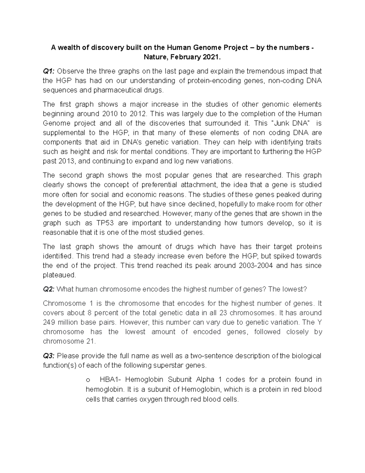 Molecular Biology-Worksheet #1 - BIOL 312L - CofC - Studocu