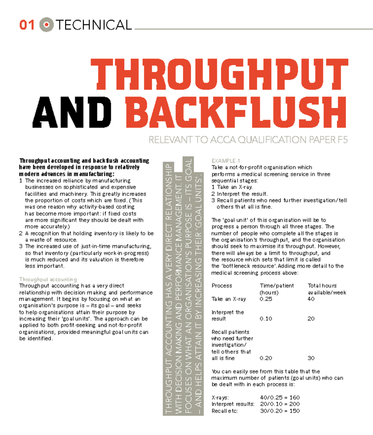6. ACCA article on Throughput and Backflush - Throughput accounting and ...