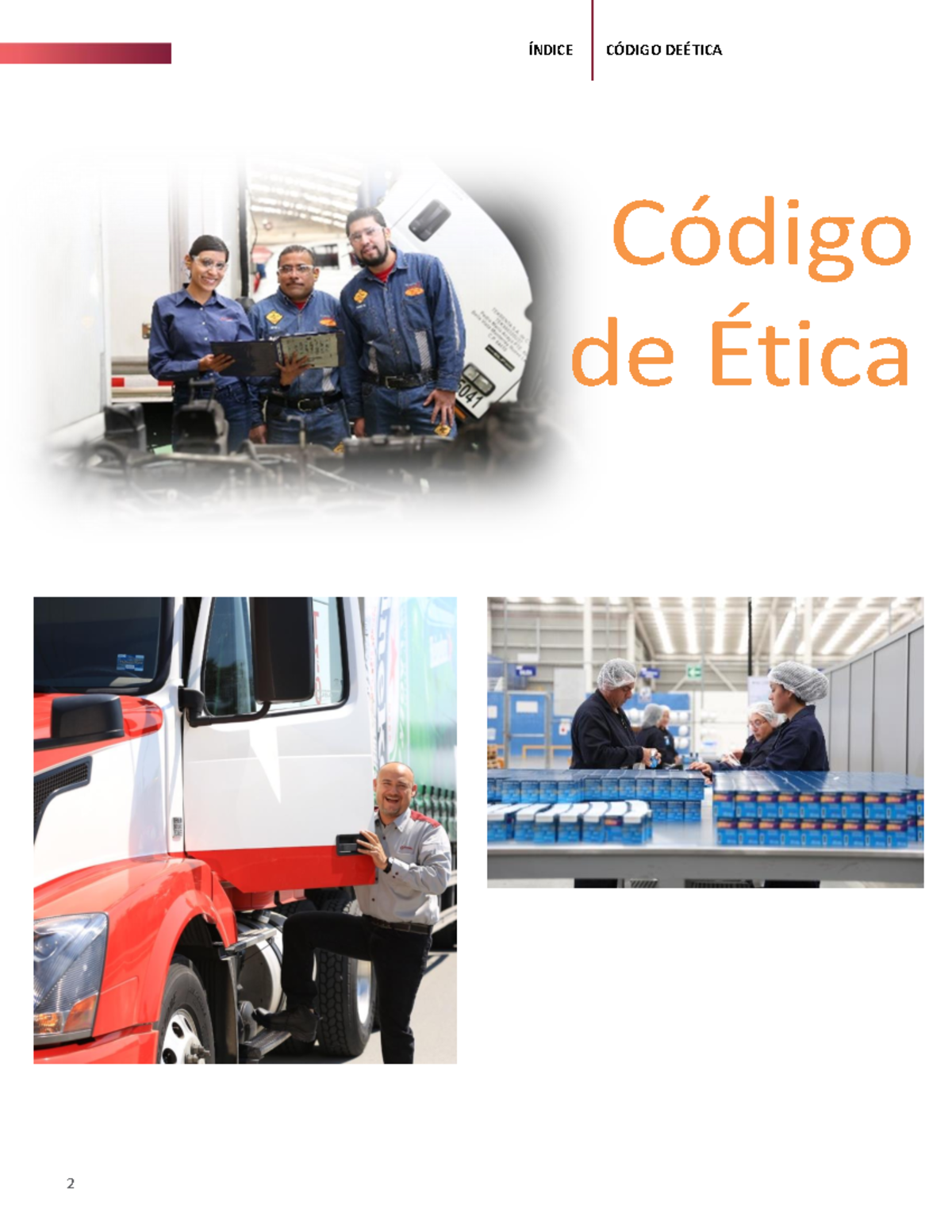 Codigo de etica 2020 - jasjas - ÍNDICE CÓDIGO DE ÉTICA Código de Ética ÍNDICE CÓDIGO DE ÉTICA ...