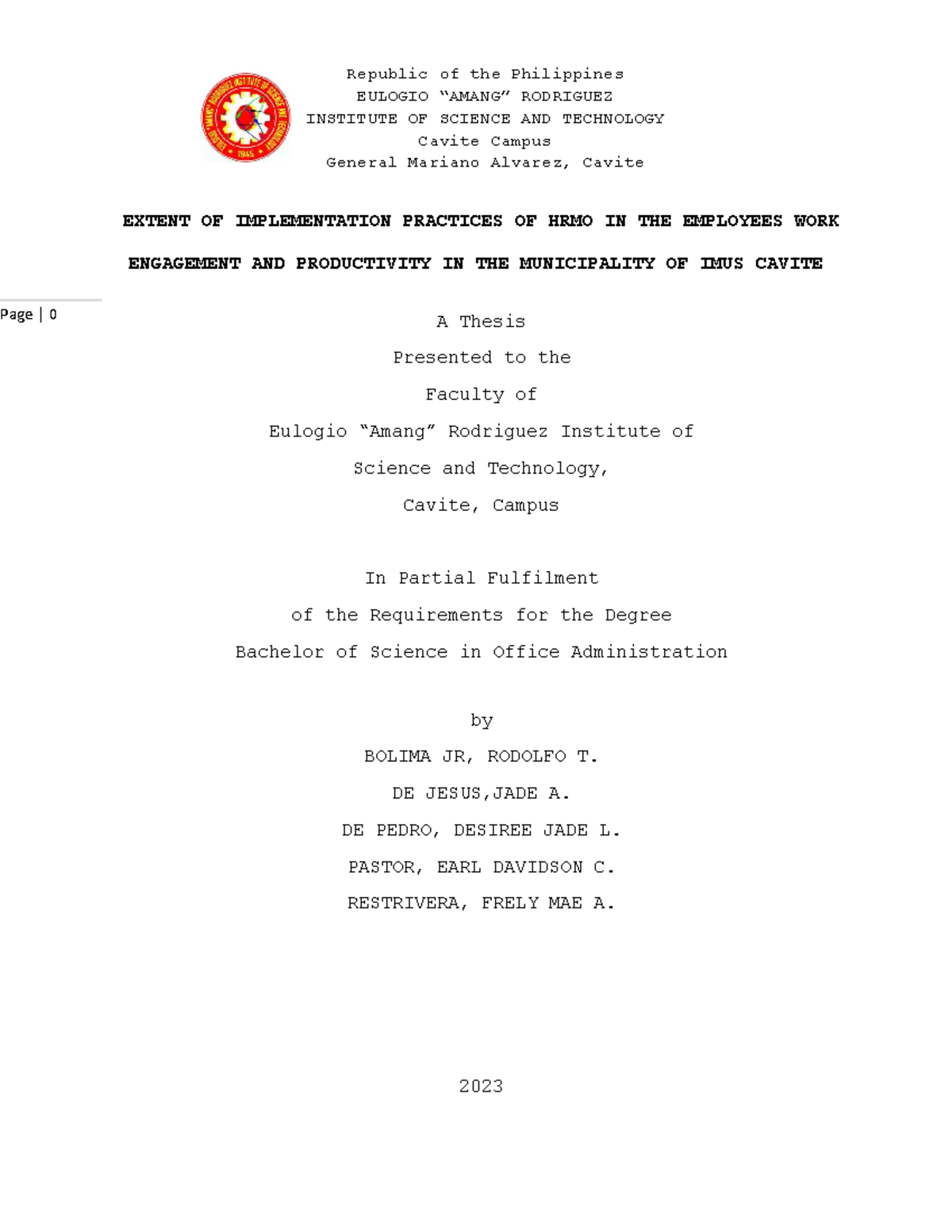 Chapter-12 - This is a narrative report for the Physical Education plan ...