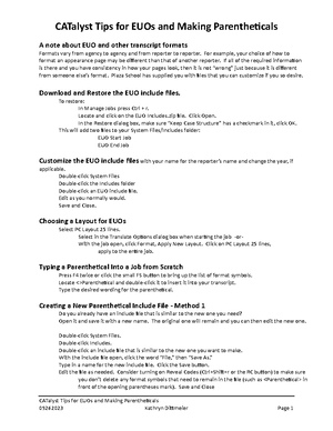 W2 Briefs and Phrases Reference EV360 SP 3 - Briefs and Phrases ...