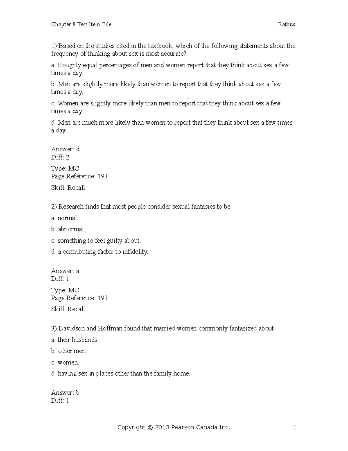 Past - assignment help - Based on the studies cited in the textbook ...