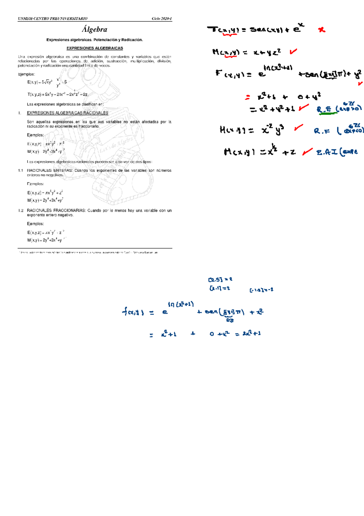 Semana 1-let's do algebra. SOL - Matemática - Studocu