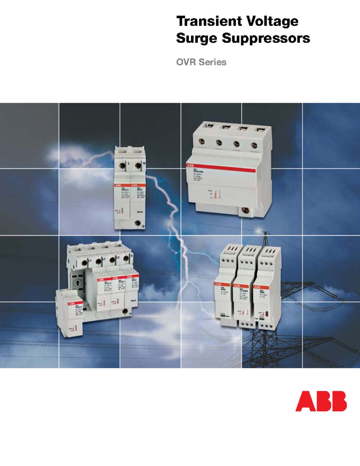 ABB TVSS - ee pdf lecture - Transient Voltage Surge Suppressors OVR ...