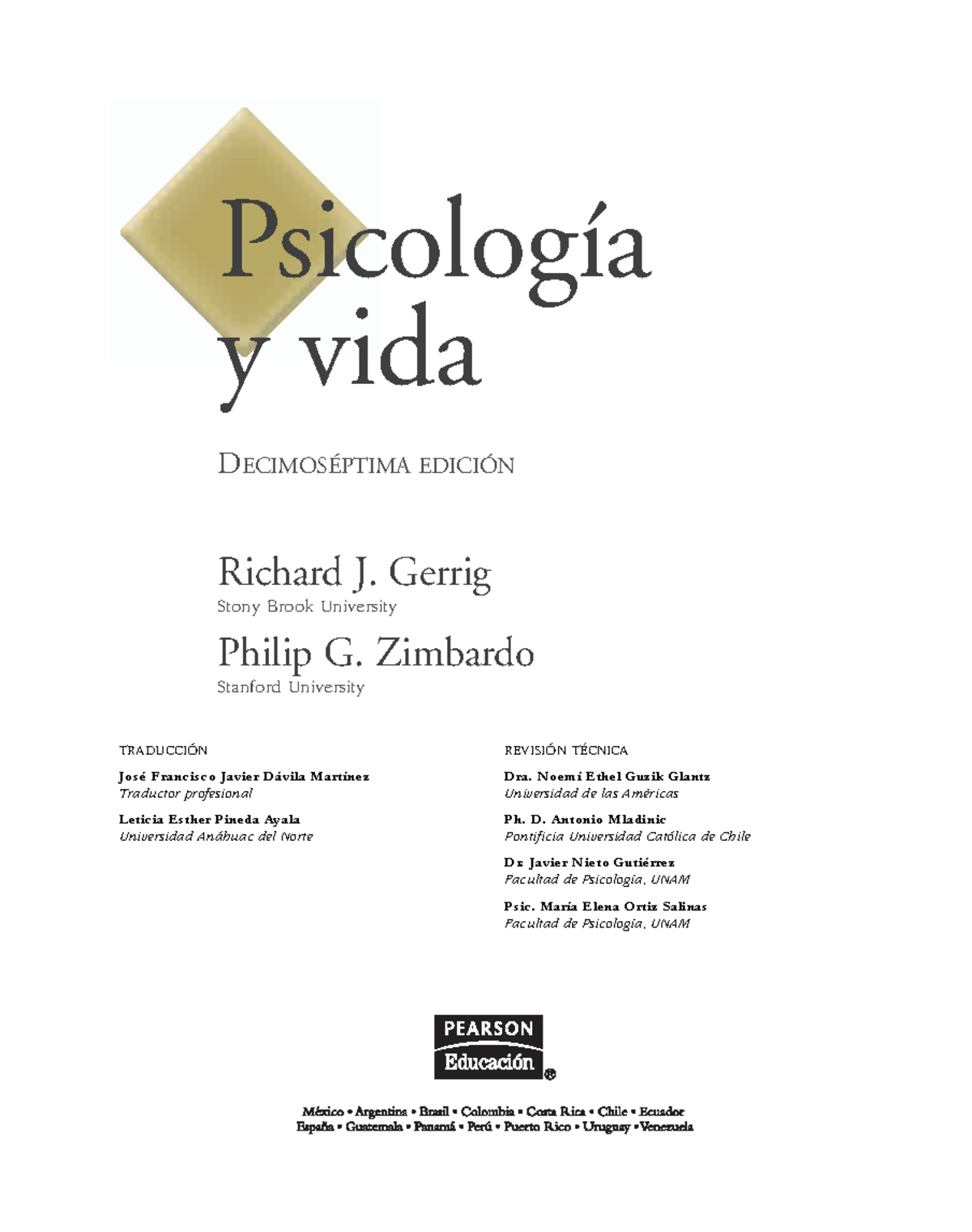 Gerrig y Zimbardo (2005 ) 2-1 - Psicología y vida DECIMOSÉPTIMA EDICIÓN ...