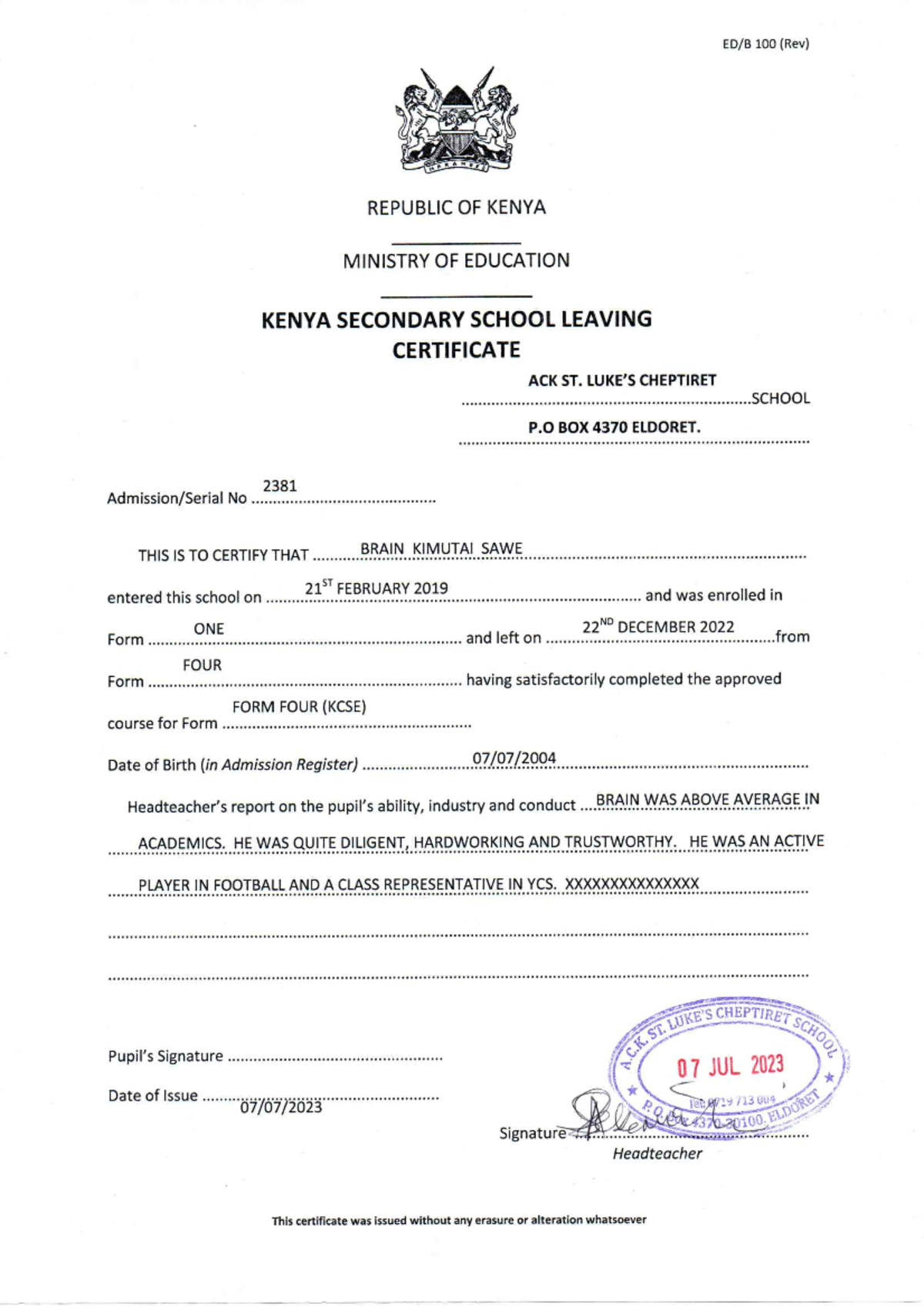 Secondary School Leaving Certificate - International relations - Studocu