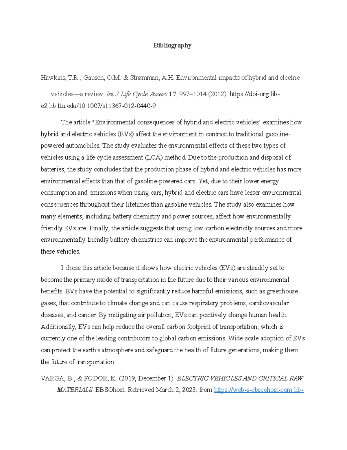 BIB - its just rewdinf - Bibliography Hawkins, T., Gausen, O ...