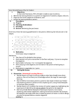Individual Assessment Record - Name: Grade & Section: Subject: 1 2 3 4 ...