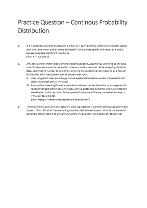 Decision Analytics using Spreadsheets DAO1704 - NUS - StuDocu