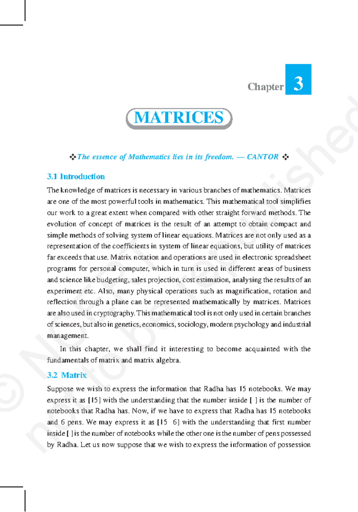 Lemh103 - it can used for revision - 56 MATHEMATICS The essence of ...