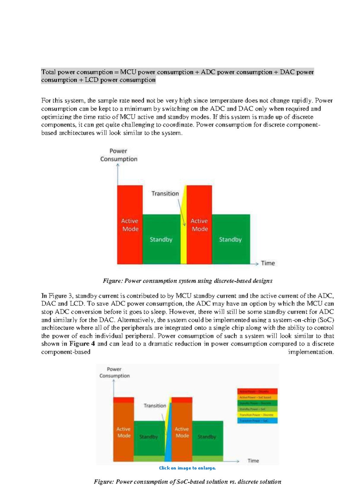 Embedded System Notes (36) - Total power consumption = MCU power ...
