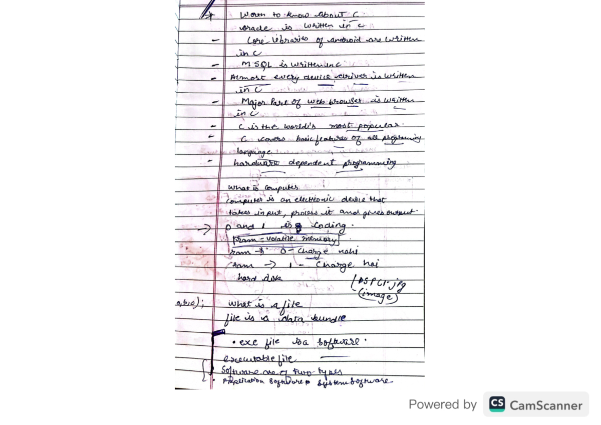 Lecture- definition in c language - CPSC 1150 - Studocu