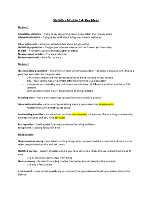Module 3 Study Designs and Sampling - Module 3: Study Designs and ...