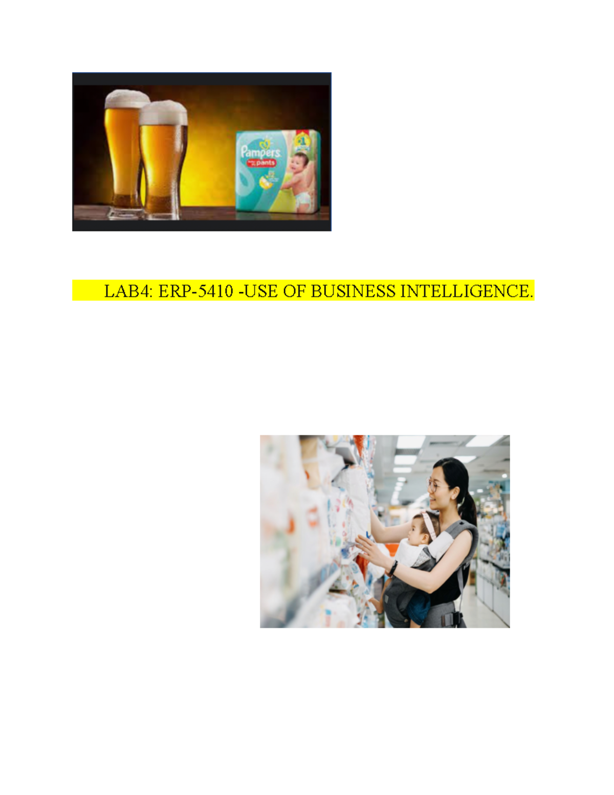 Lab4 1 Data Mining Association Analysis Lab4 Erp 5410 Use Of