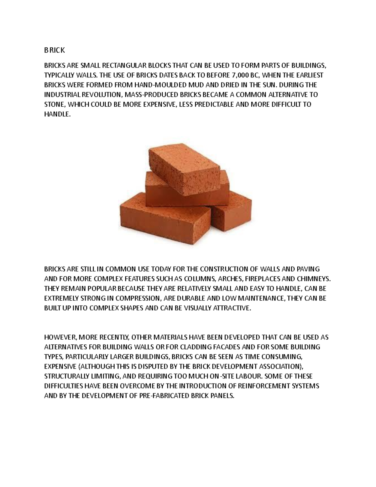 Inbound 6315286740847715426 - BRICK BRICKS ARE SMALL RECTANGULAR BLOCKS ...