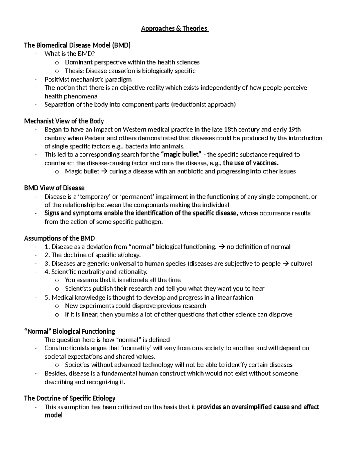 Geo 3431 Week 2 - notes from week 2 - Approaches & Theories The ...