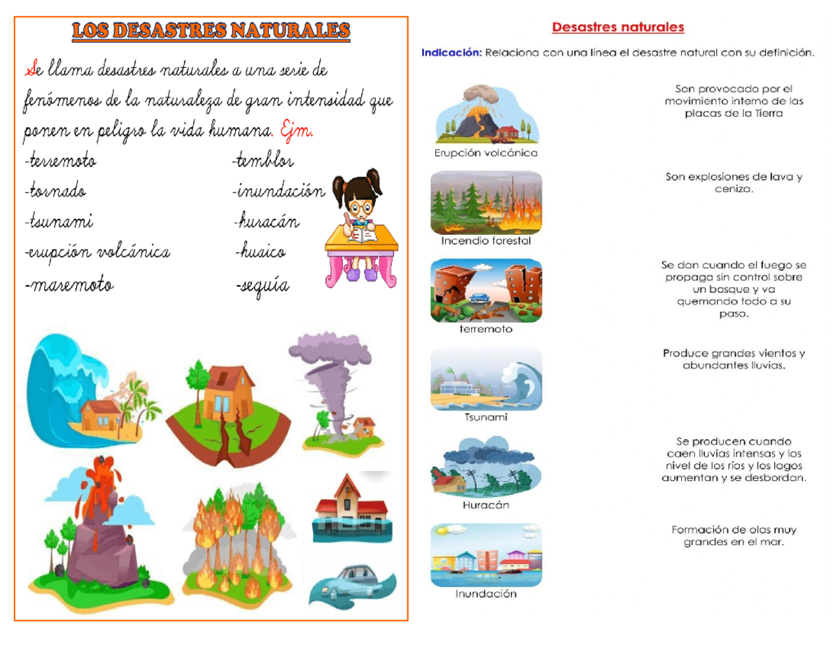 Ficha LECT. Desastres Natur - Comunicacion Integral - Studocu