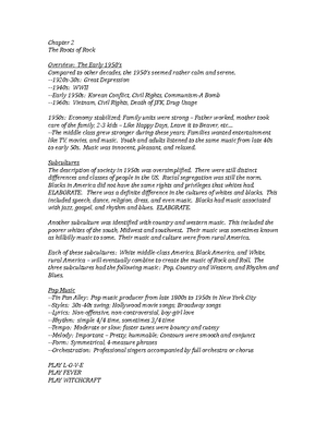 Chapter 7 - The British Invasion - Chapter 7 The British Invasion -1964 ...