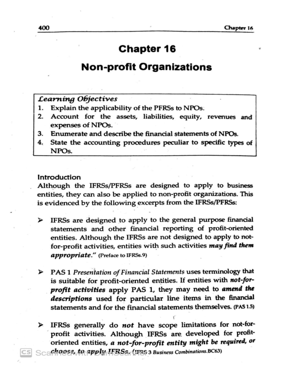 Advacc-NPO - Help - 400 Chapter 16 Chapter 16 Organizations Learning ...