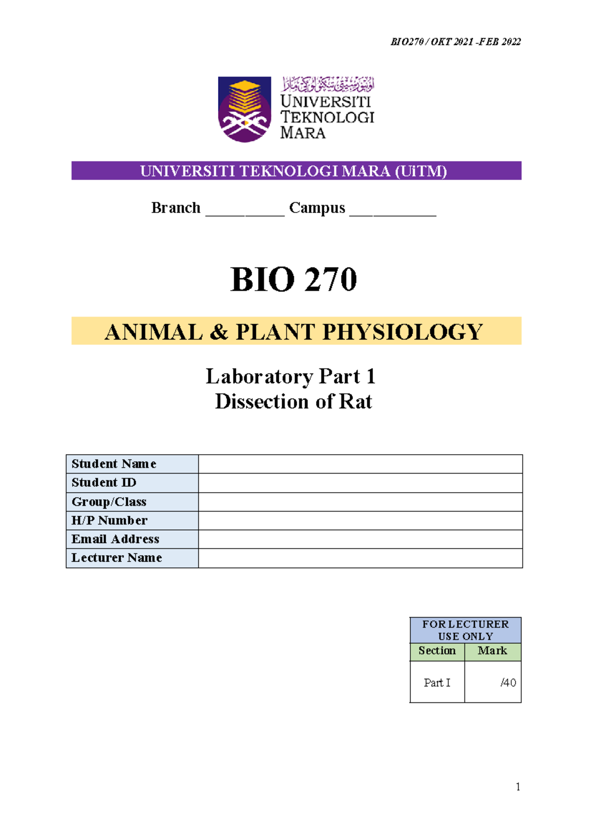 Pdf Document Notes Universiti Teknologi Mara Uitm