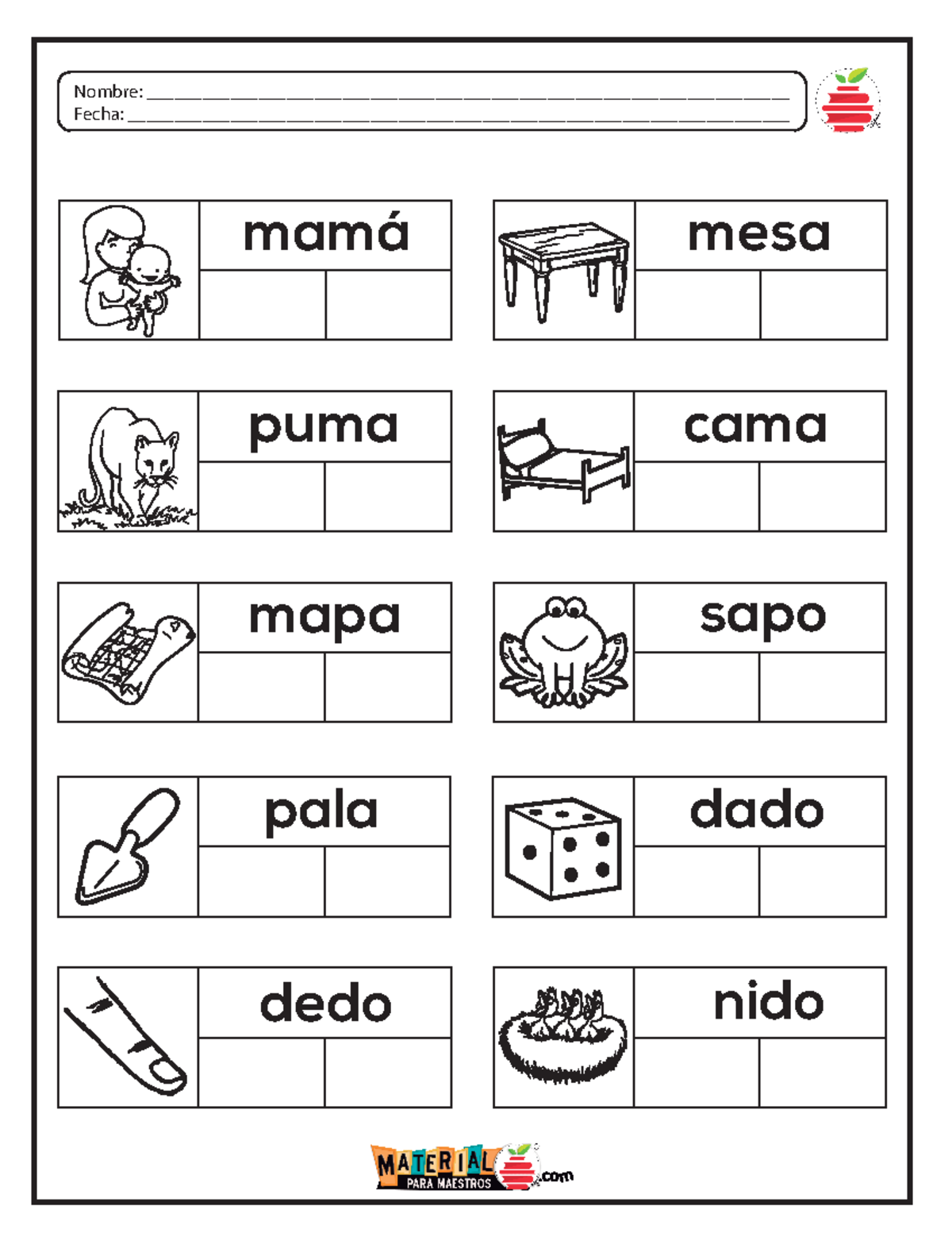 Actividades de pld - Resumen Lengua y literatura - mamá mesa puma cama ...