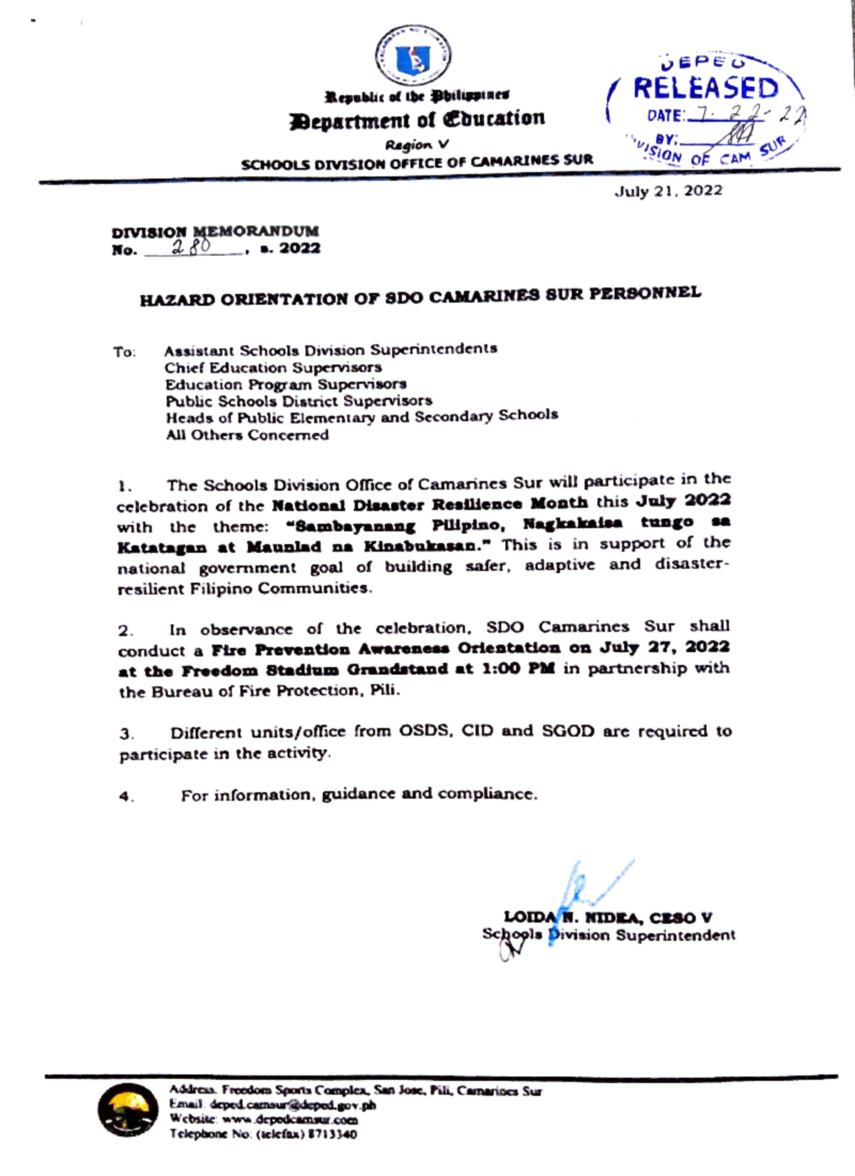 Memo 280 s - From web - EPEO RELEASED DATE 2 Y OÉ CAM Byabut o tbe ...