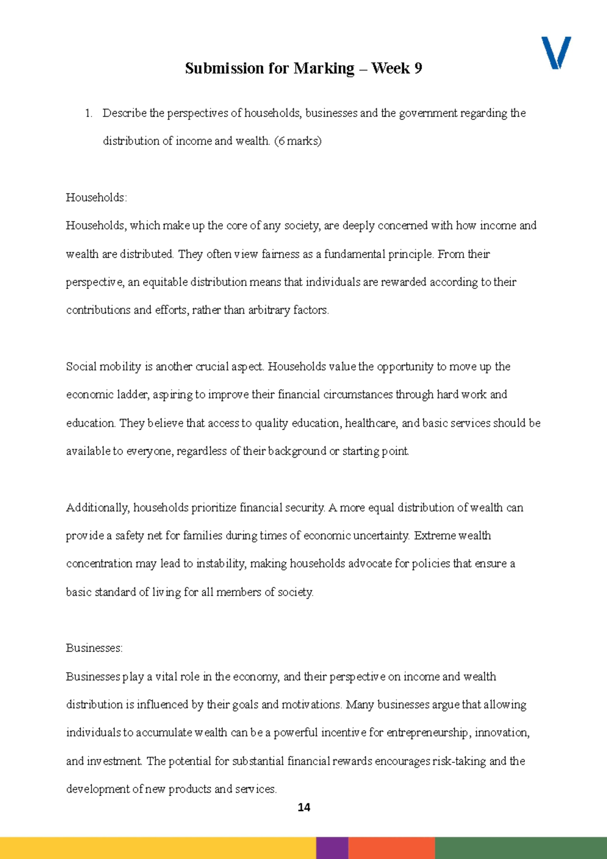 Week 9 Submit task eeco - notes - Submission for Marking – Week 9 ...