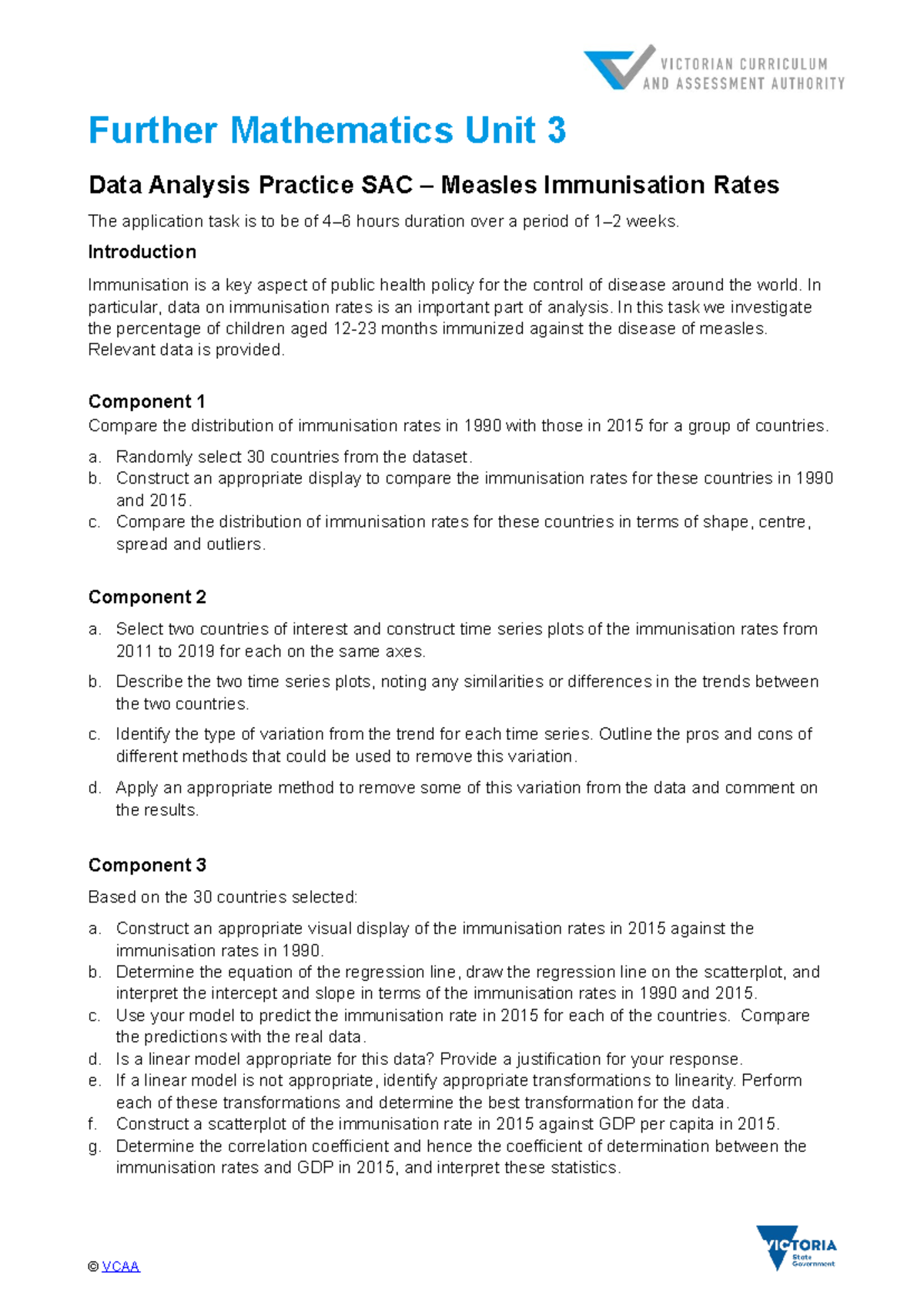 Unstructured%20Measles%20Practice%20SAC - Further Mathematics Unit 3 Data Analysis Practice SAC ...