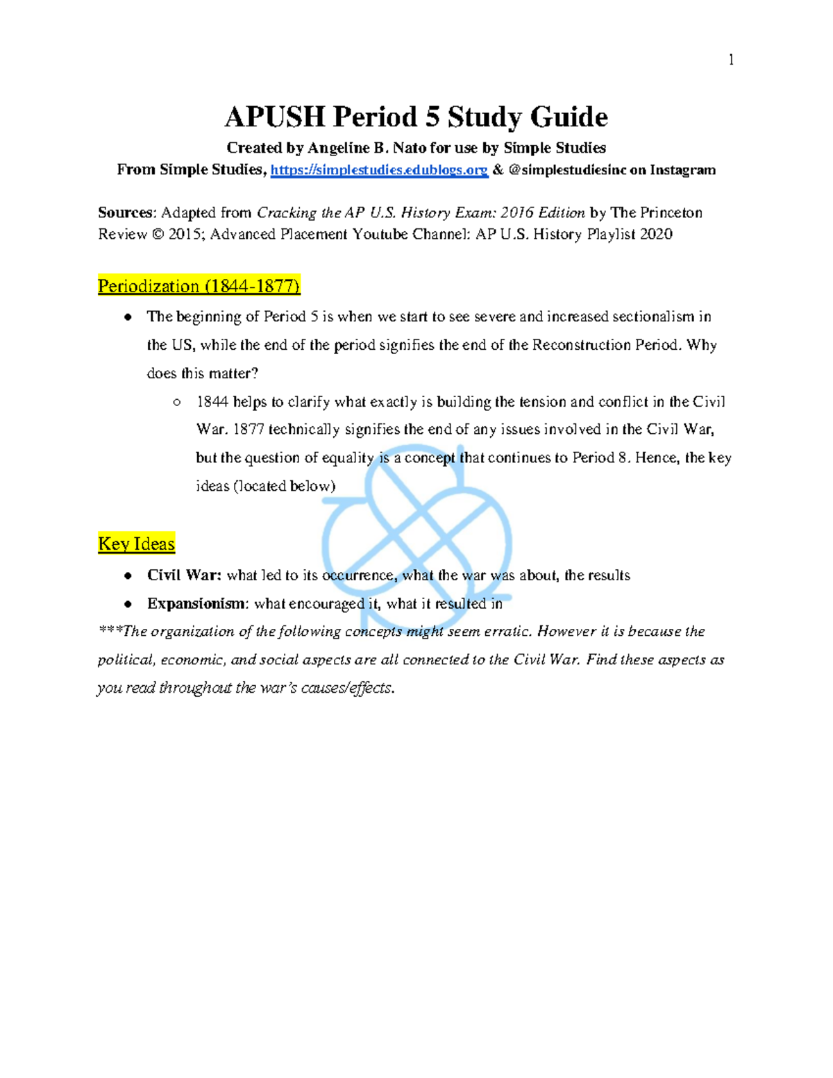 609f5edd5f602209 abfff 8de Apush-Period-5 - APUSH Period 5 Study Guide ...