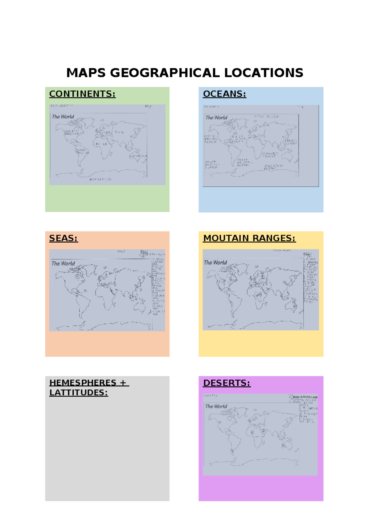 The appeal to Spain and South Africa for UK outbound tourists - MAPS ...