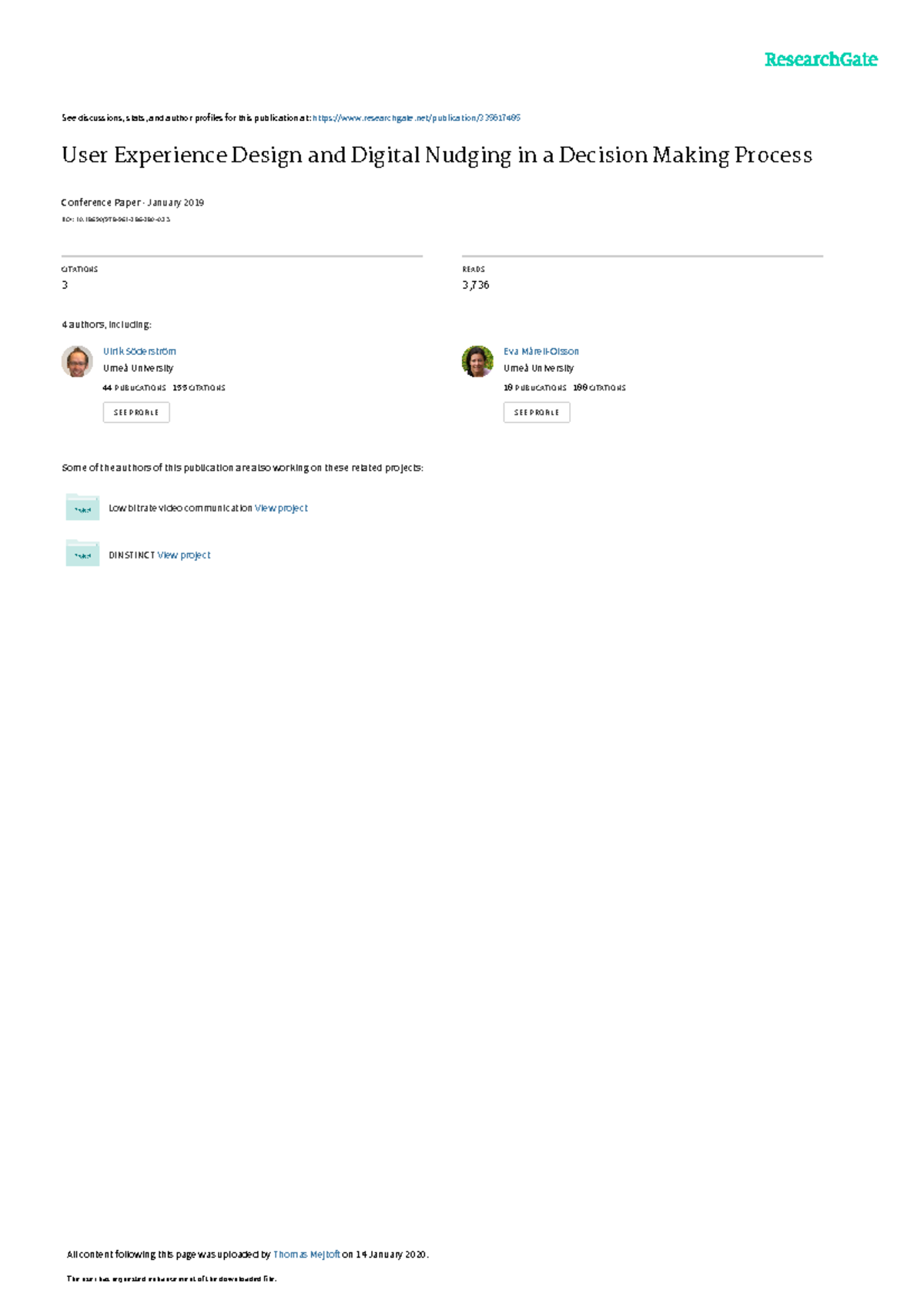 User Experience Designand Digital Nudgingina Decision Making Process ...