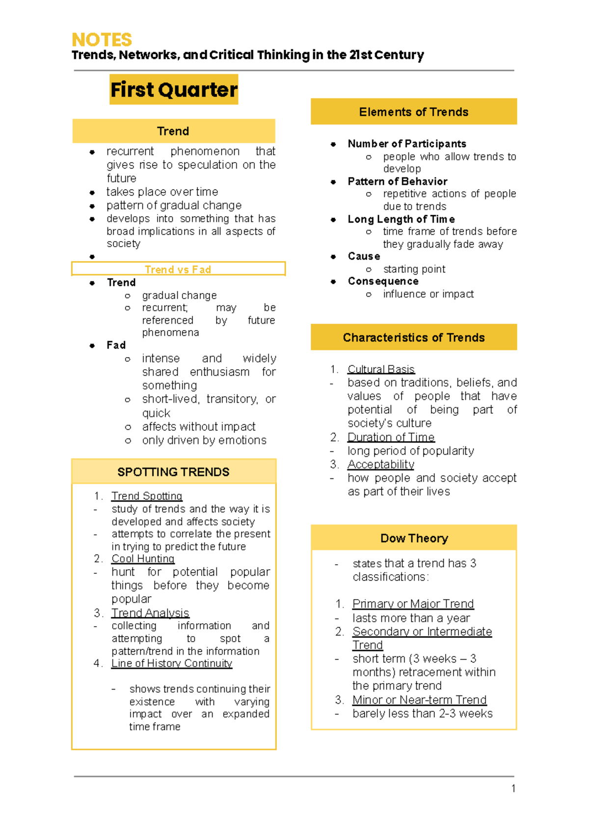 Trends, Networks, and Critical Thinking in the 21st Century - Trend ...