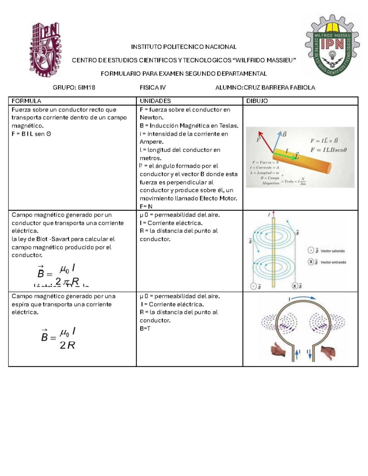 Formulario 2 - act util - INSTITUTO POLITECNICO NACIONAL CENTRO DE ...