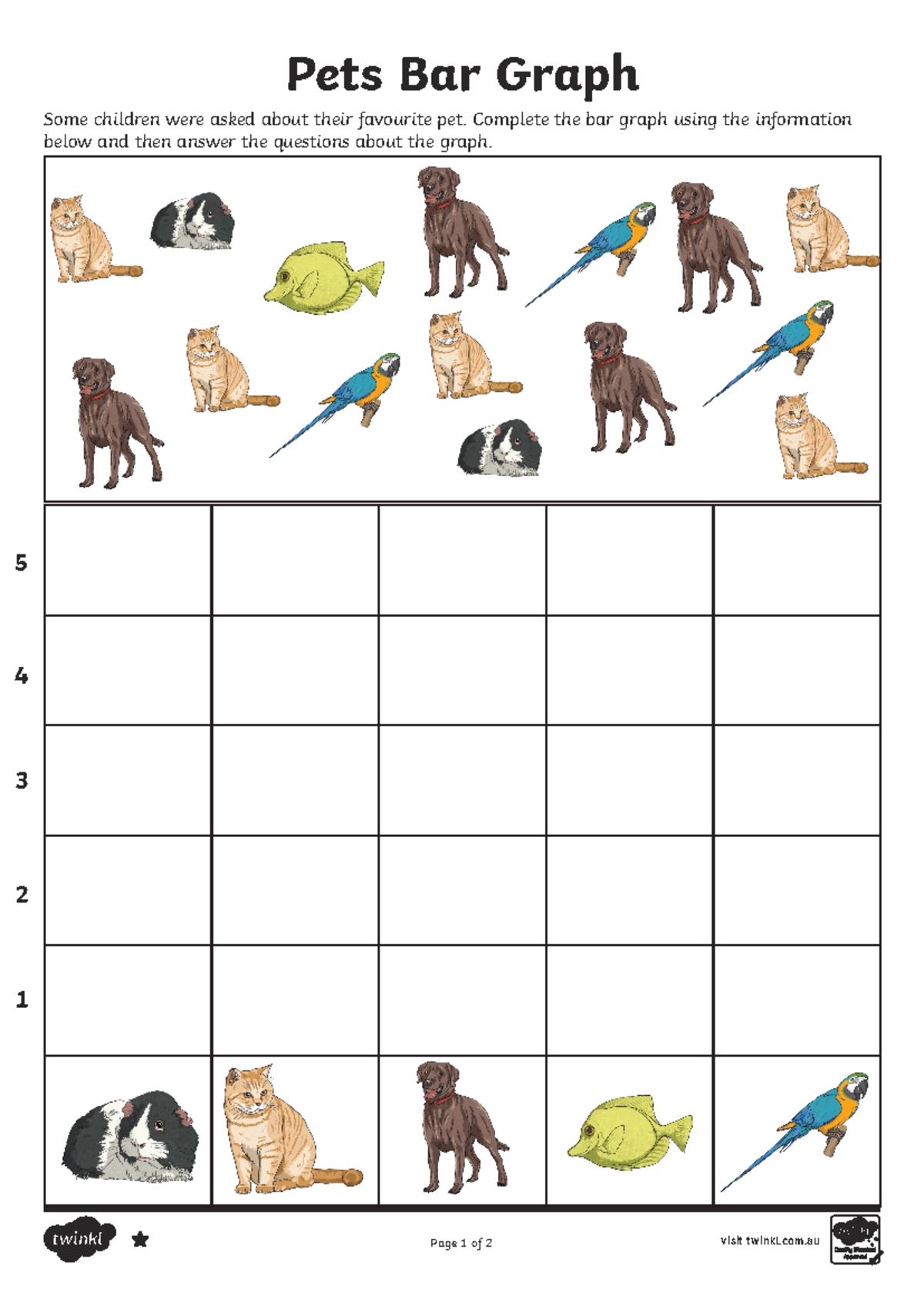 AU-T2-M-174-Bar-Graphs-with-Pets-Differentiated-Activity-Sheets ver 6 ...