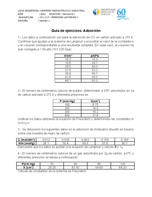 Procesos Unitarios II - Warning: TT: undefined function: 22 Warning: TT: undefined function: 22 ...