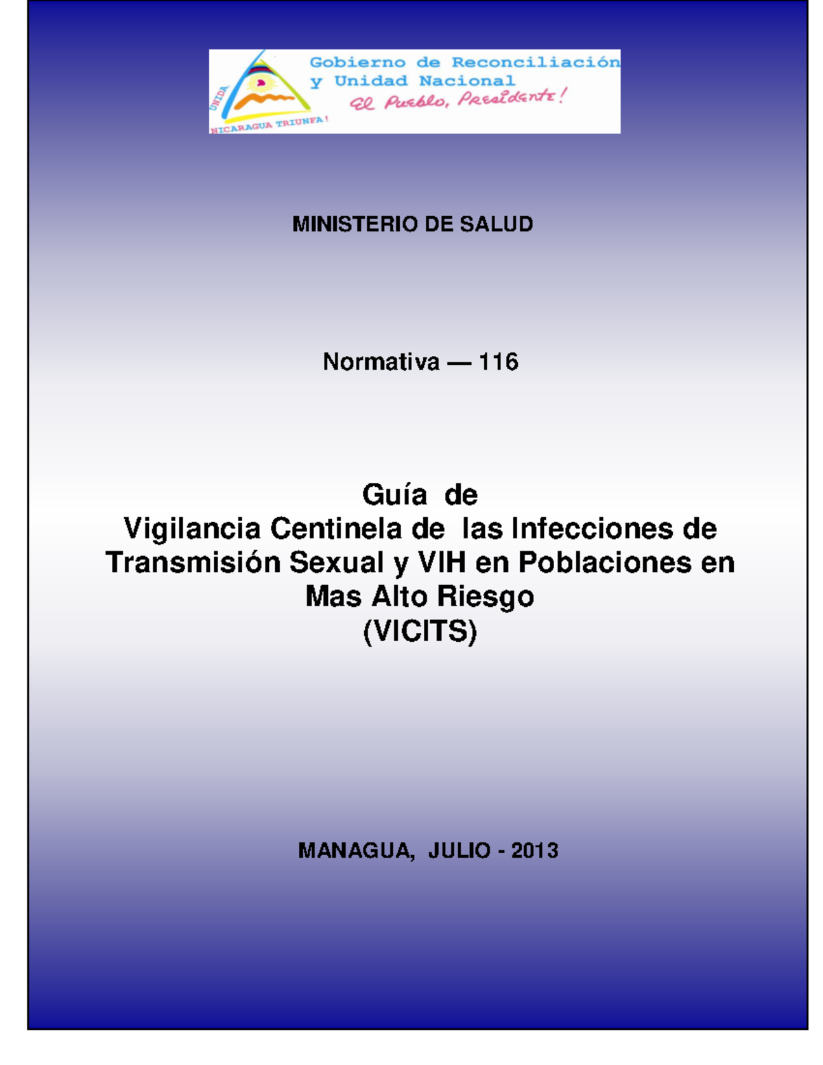 Guía De Vigilancia Centinela De Las Infecciones De Transmisión Sexual Y