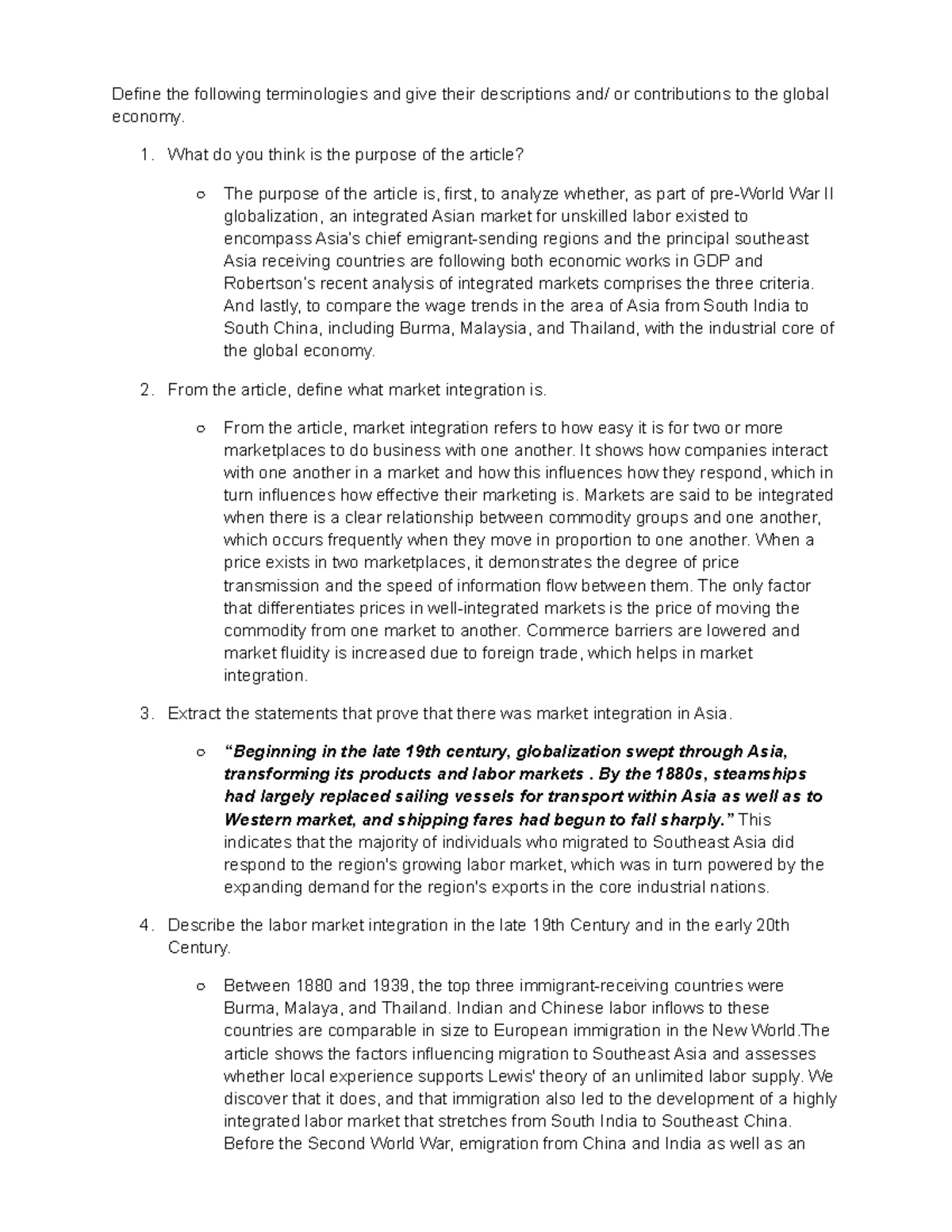 TCWD - n/a - Define the following terminologies and give their ...