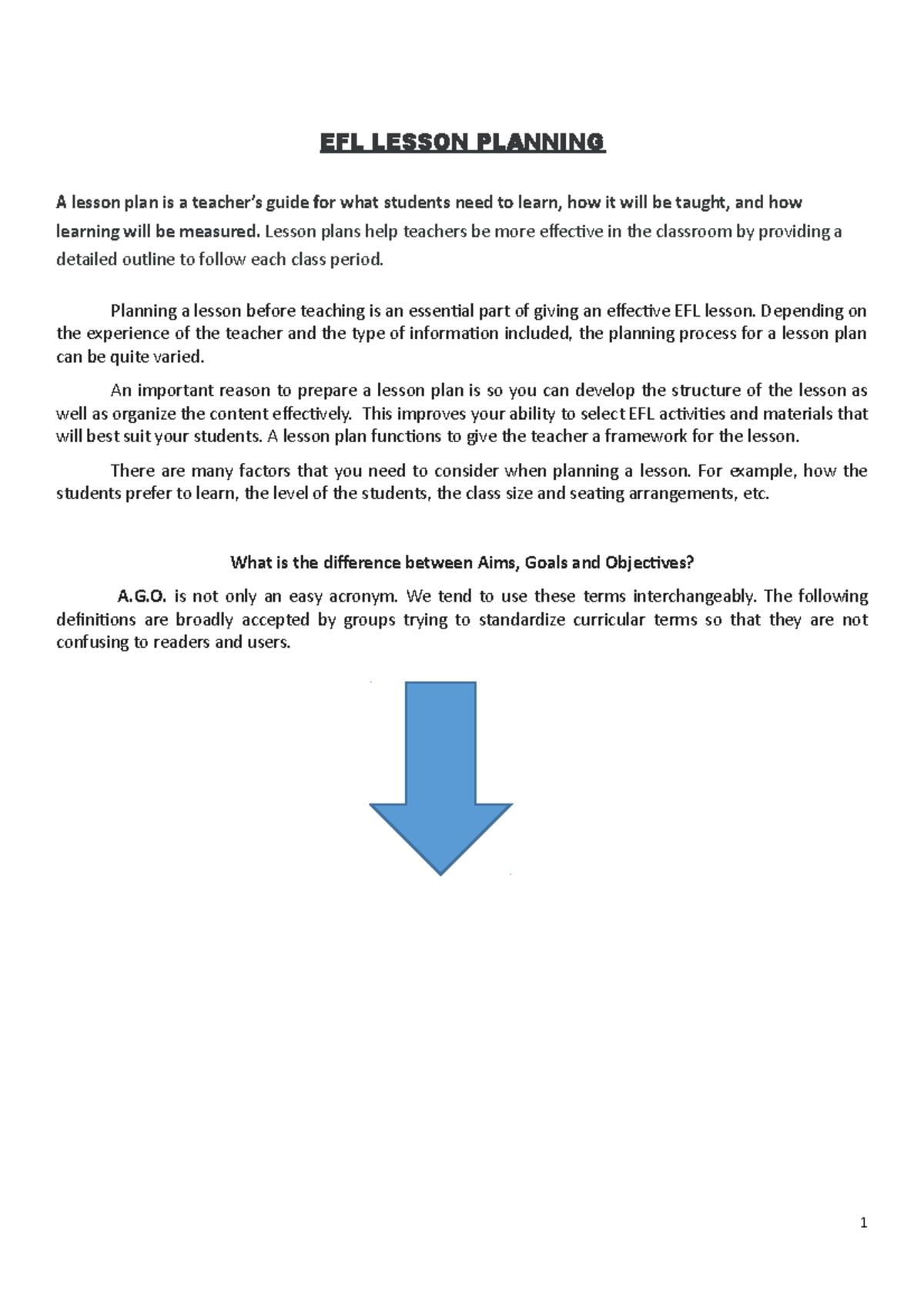 AIM, GOAL & Objective - Approaches and Methods in Language Teaching ...