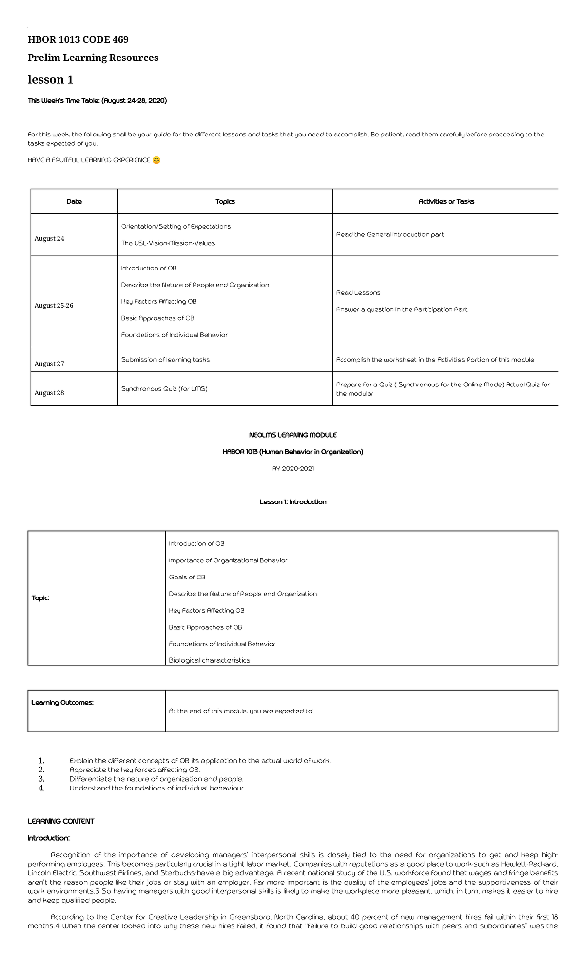 HBOR 1 - lectures to help accountancy student in their lessons this sem ...
