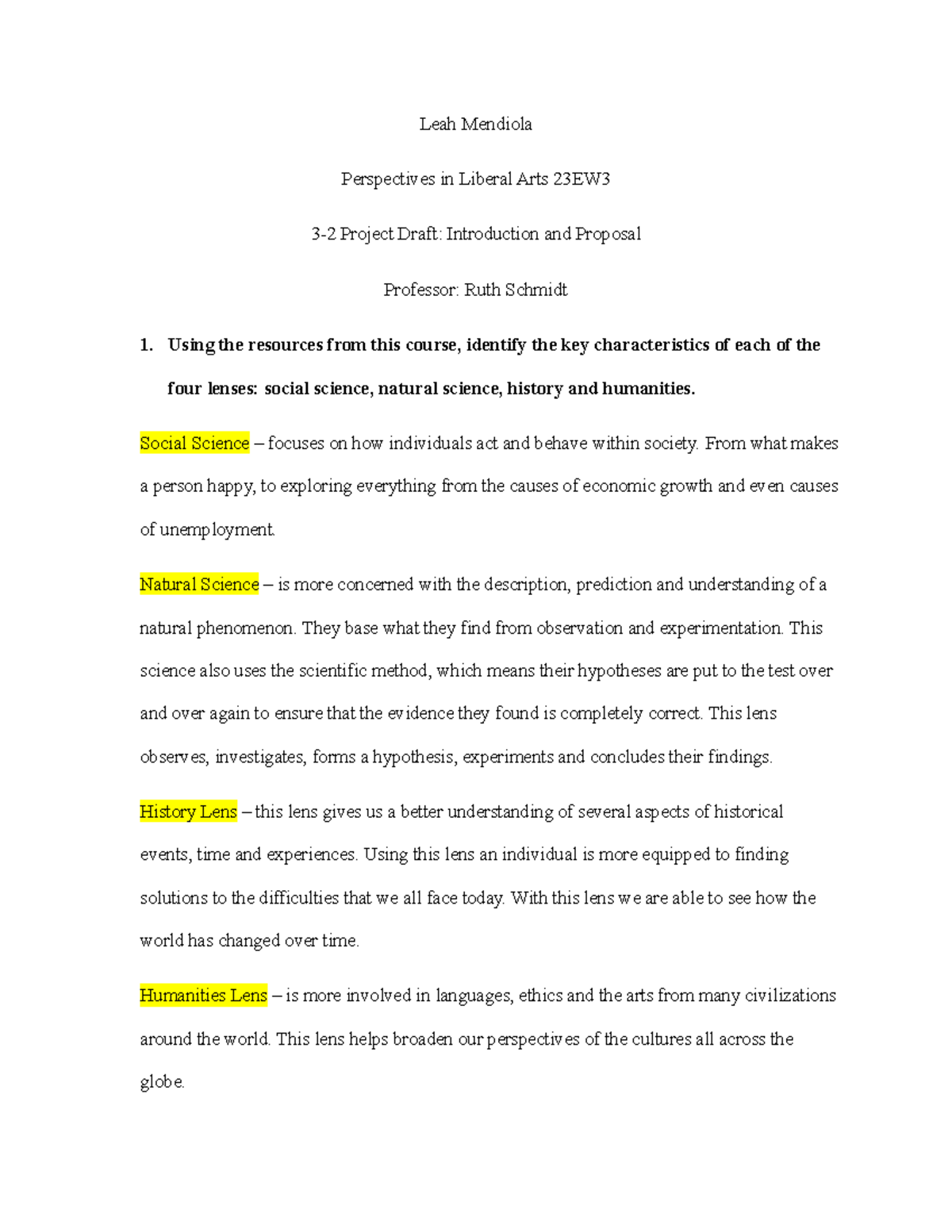 Project Draft - Topic - Justice - Leah Mendiola Perspectives in Liberal ...