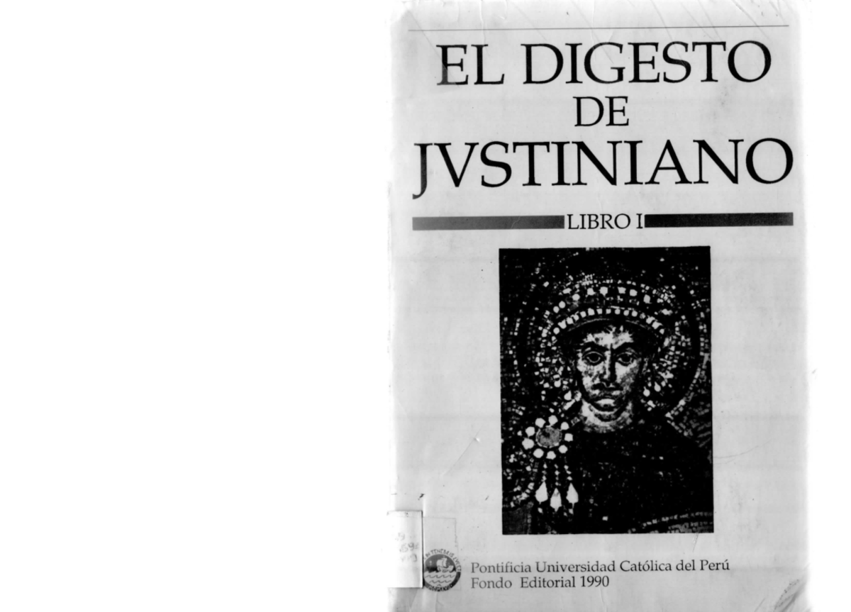 Digesto título VIII - lectura de derecho romano - EL DIGESTO DE ...