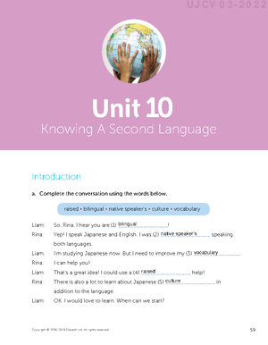 Angie Lara Workbook Unit 4 - Weather a. Do you understand all the weather words in the computer ...