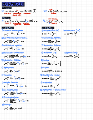 Organic Chem Lab Midterm Study Guide - Chemical Calculation Quiz: If ...
