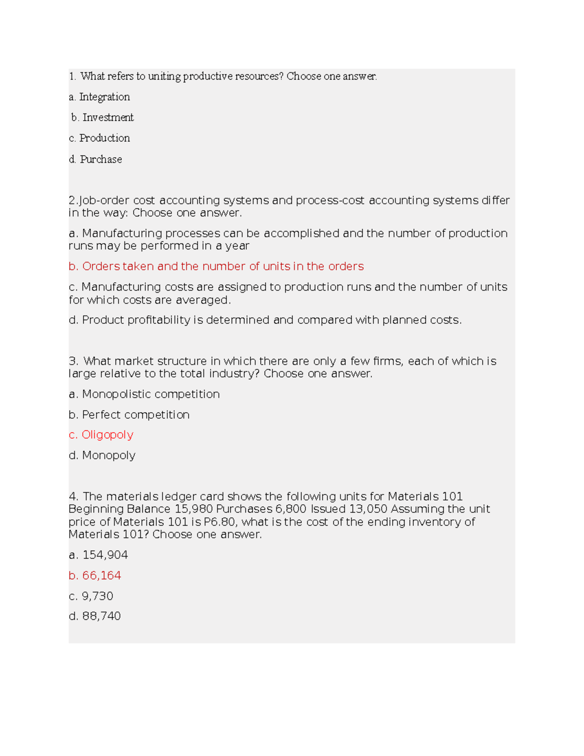 MAS- Final - POSSIBLE QUESTIONS FOR QUALIFYING EXAM - What refers to ...