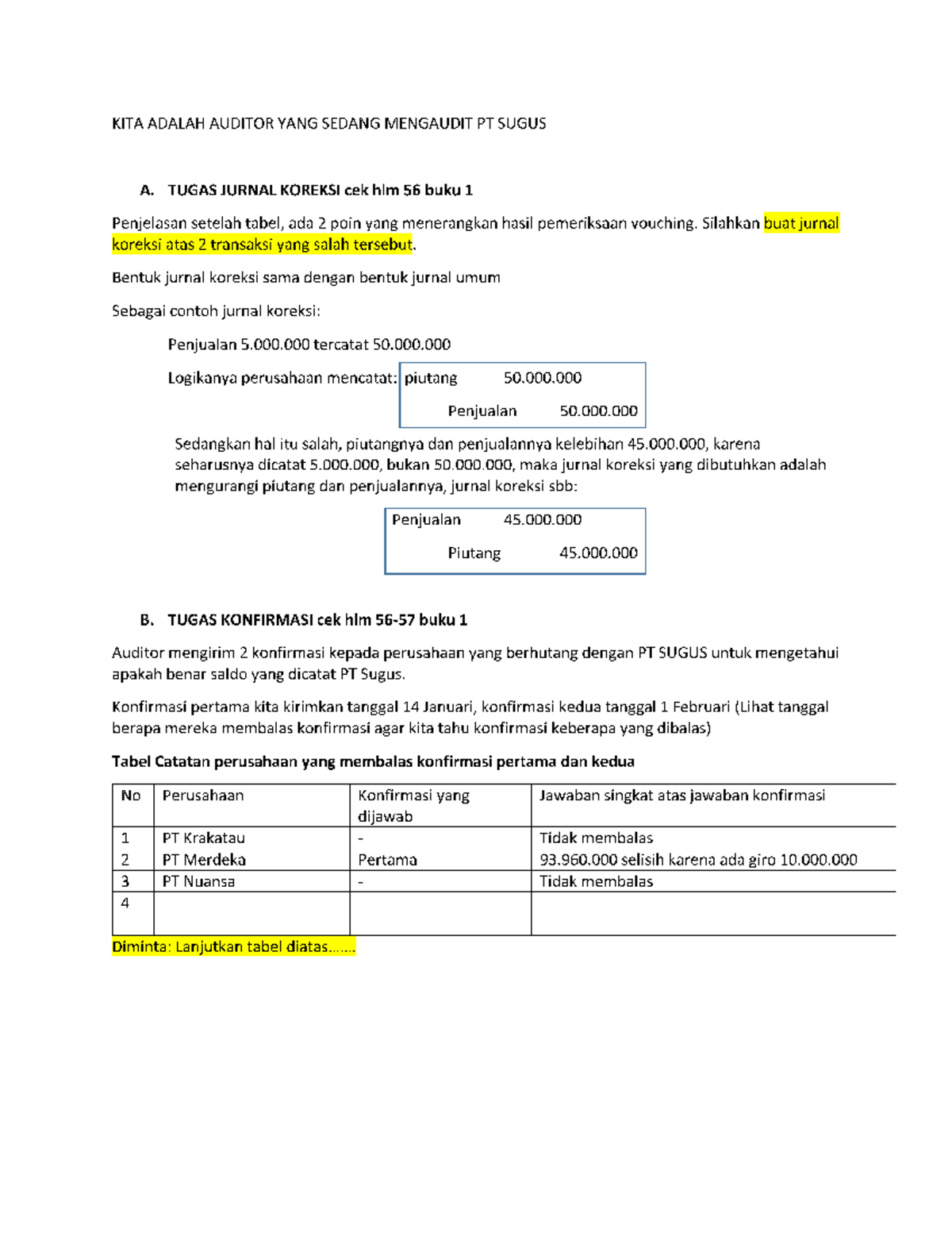 Tugas modul 2 - Lecture notes 1 untuk mata kuliah praktikum audit untuk ... Tugas modul 2 - Lecture notes 1 untuk mata kuliah praktikum audit untuk ...